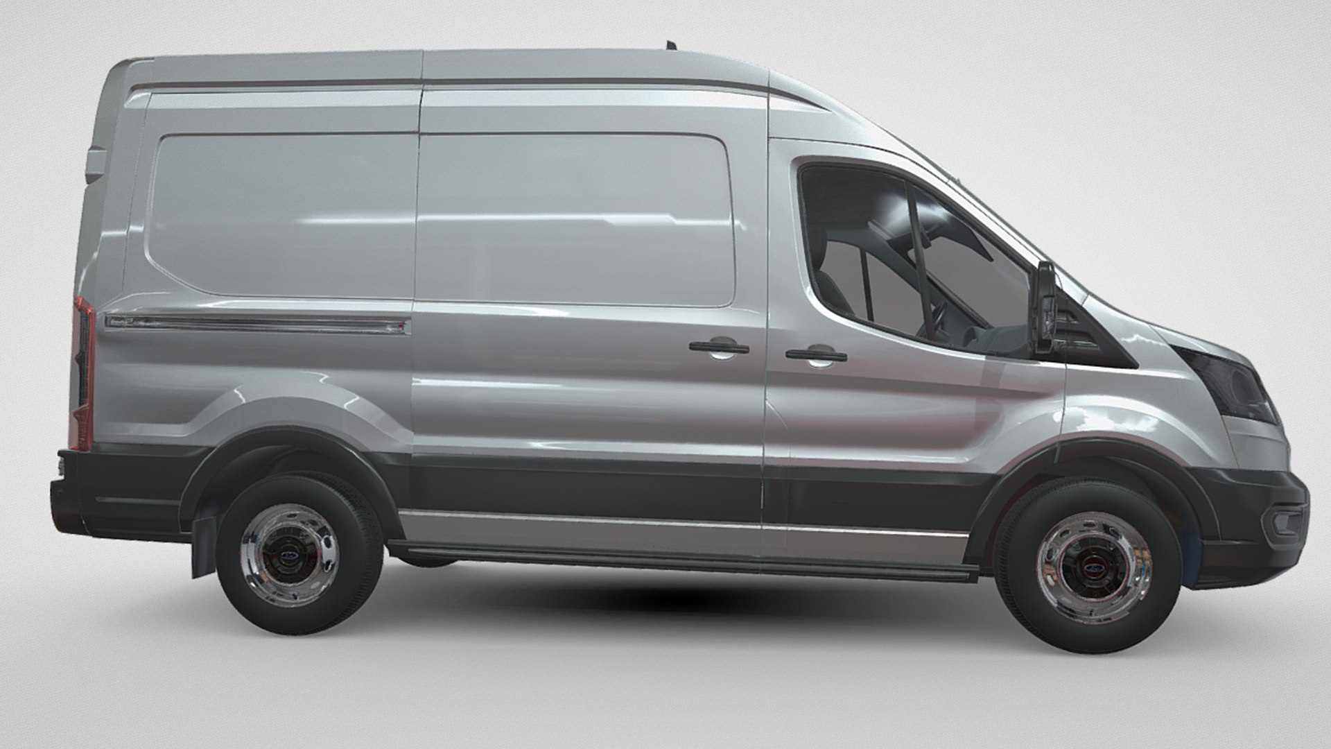 3D Model Ford Transit H2 390 L2 - TurboSquid 2261065