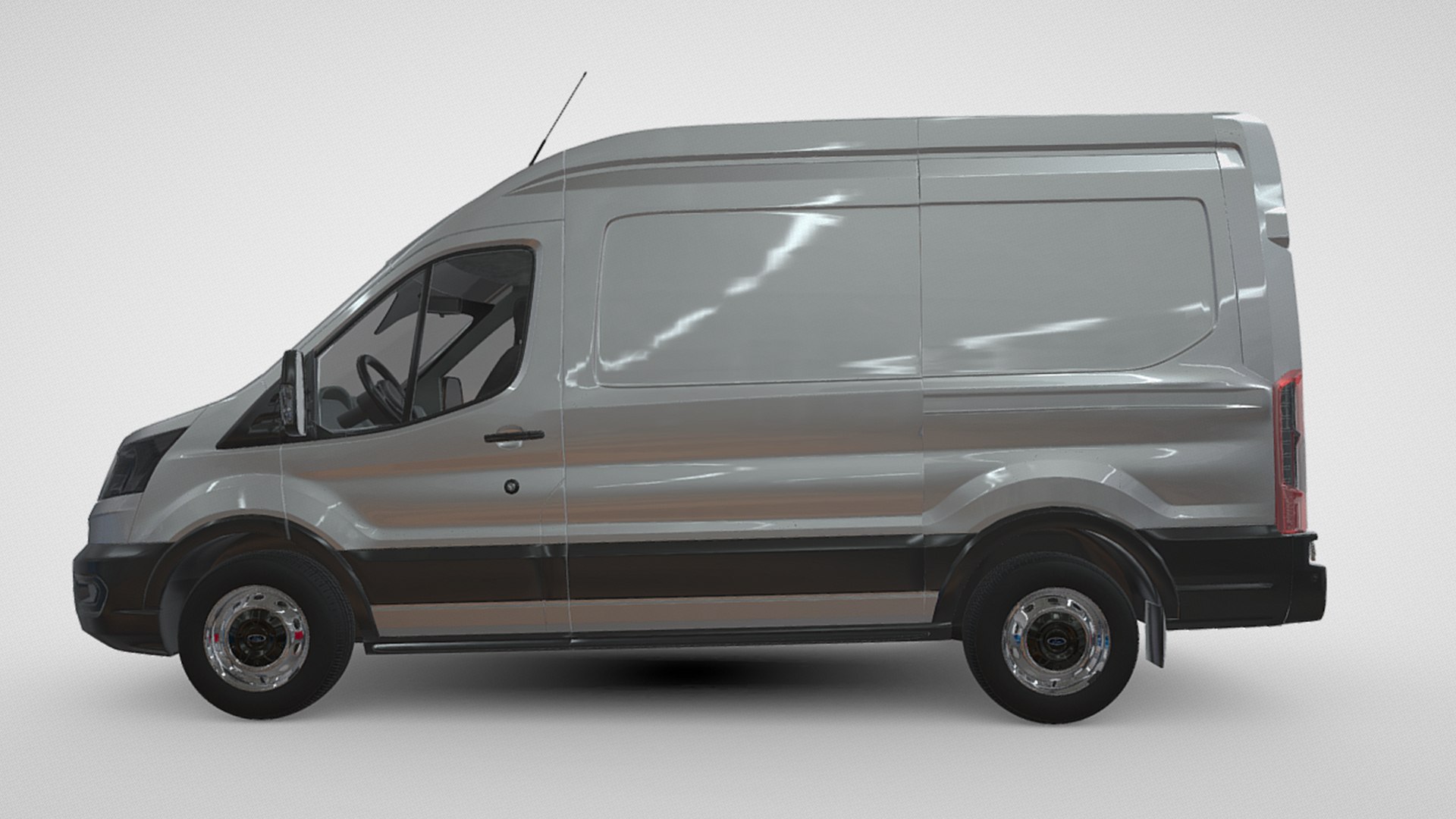 3D Model Ford Transit H2 390 L2 - TurboSquid 2261065