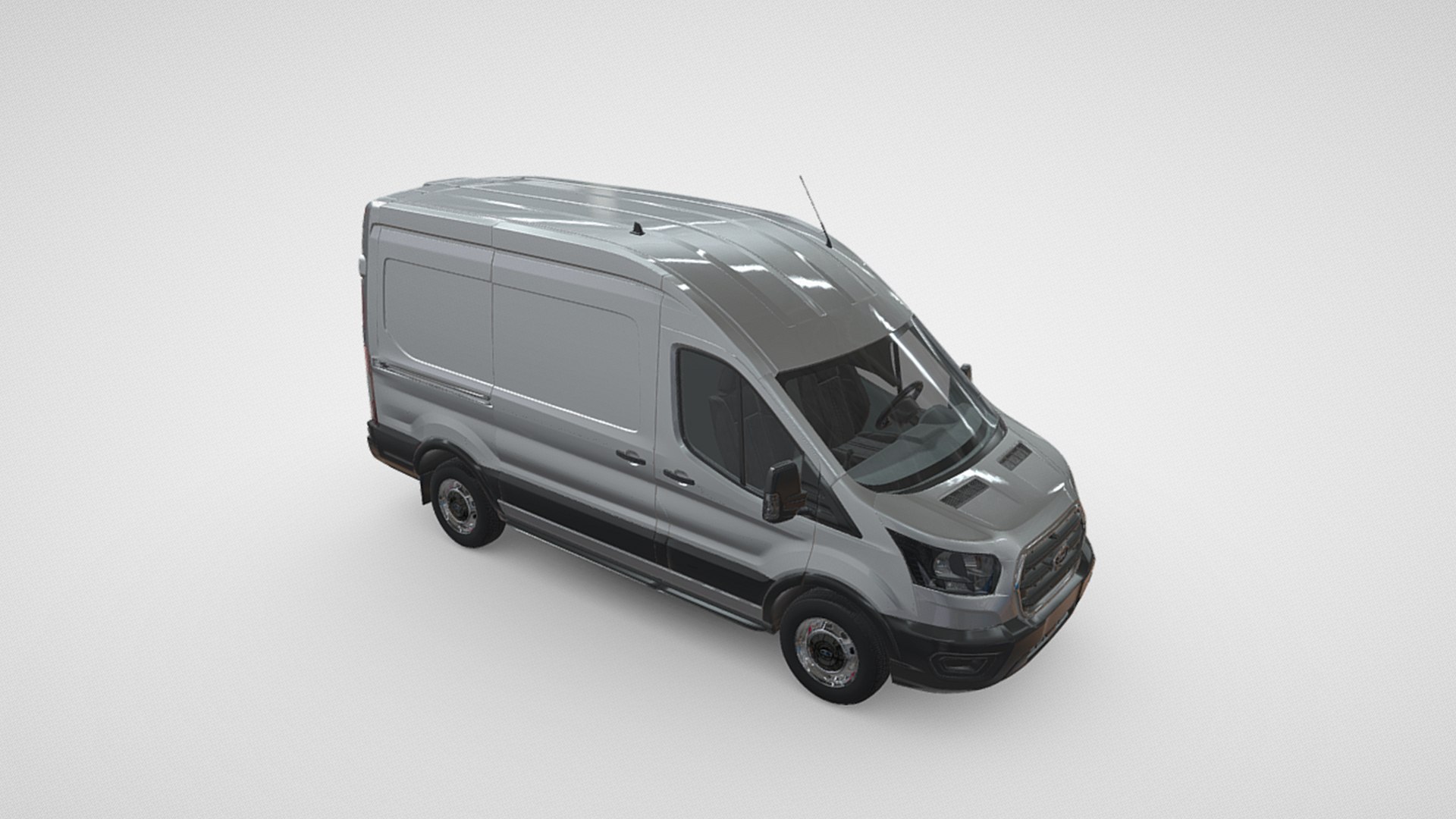 3D Model Ford Transit H2 390 L2 - TurboSquid 2261065