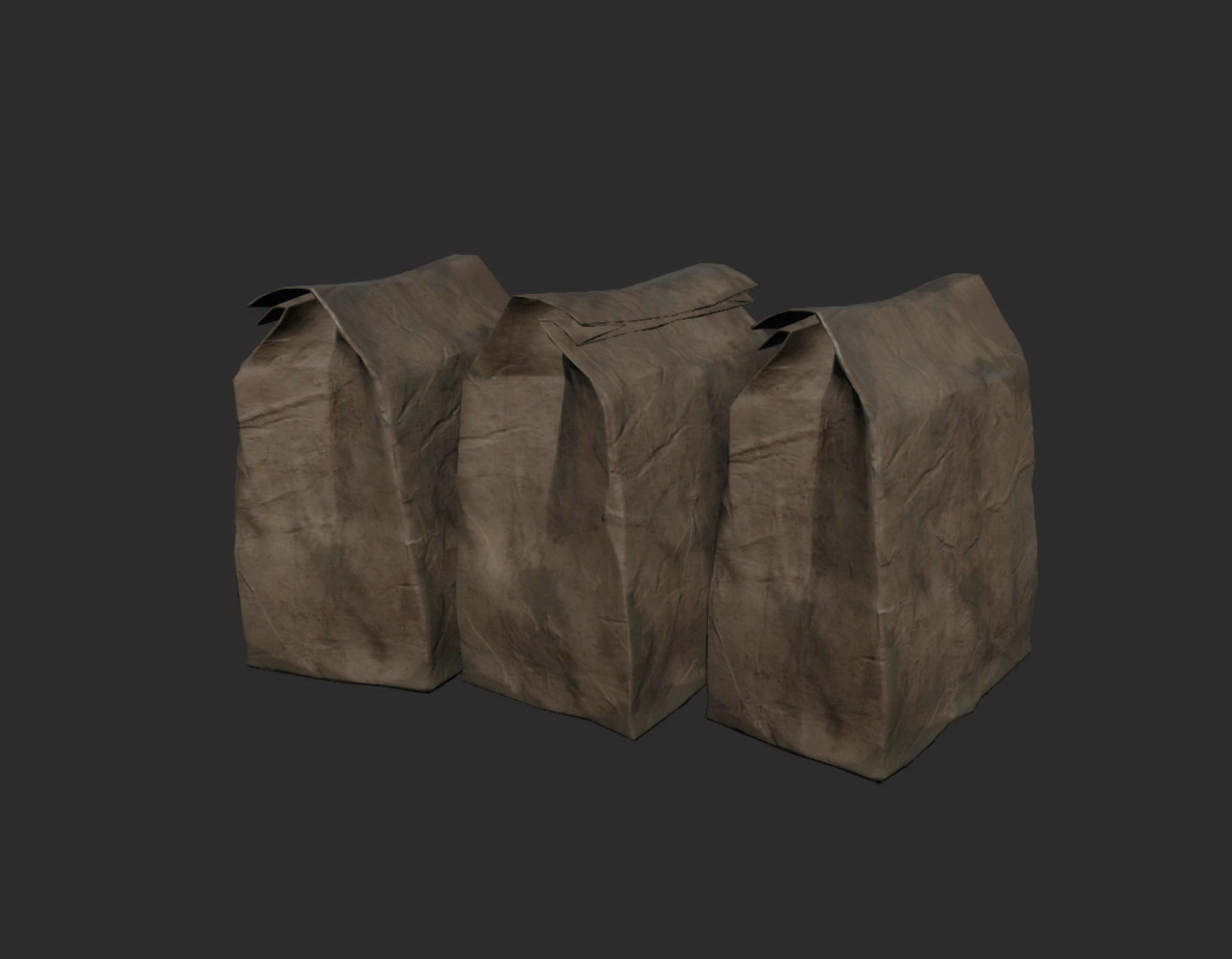 Paper bag old model - TurboSquid 1675348