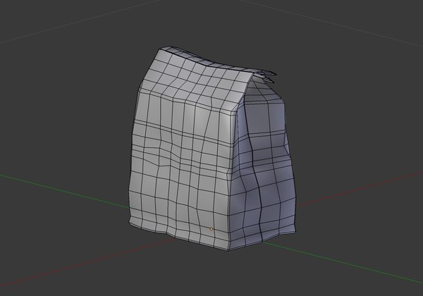 Paper bag old model - TurboSquid 1675348