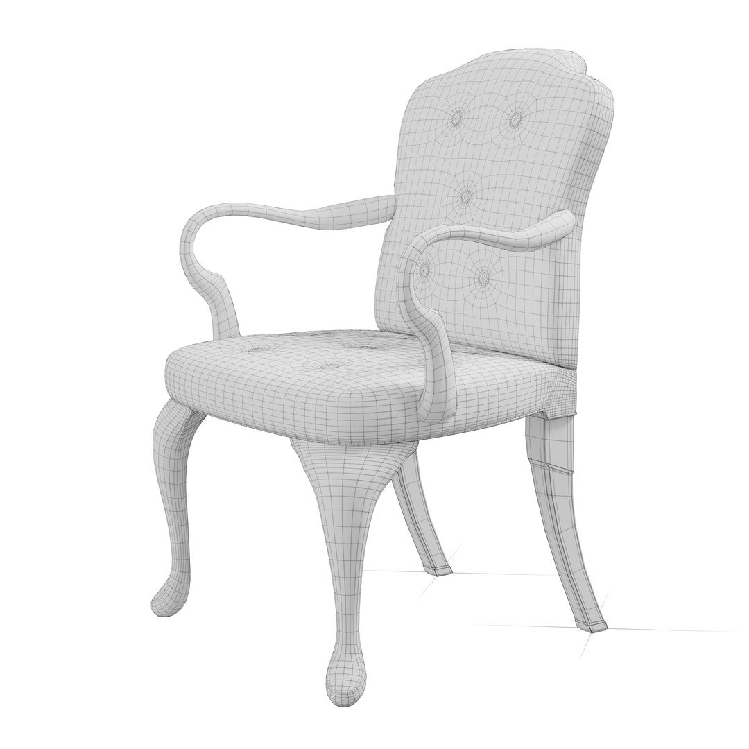 Frances Chair 3D Model - TurboSquid 2274909