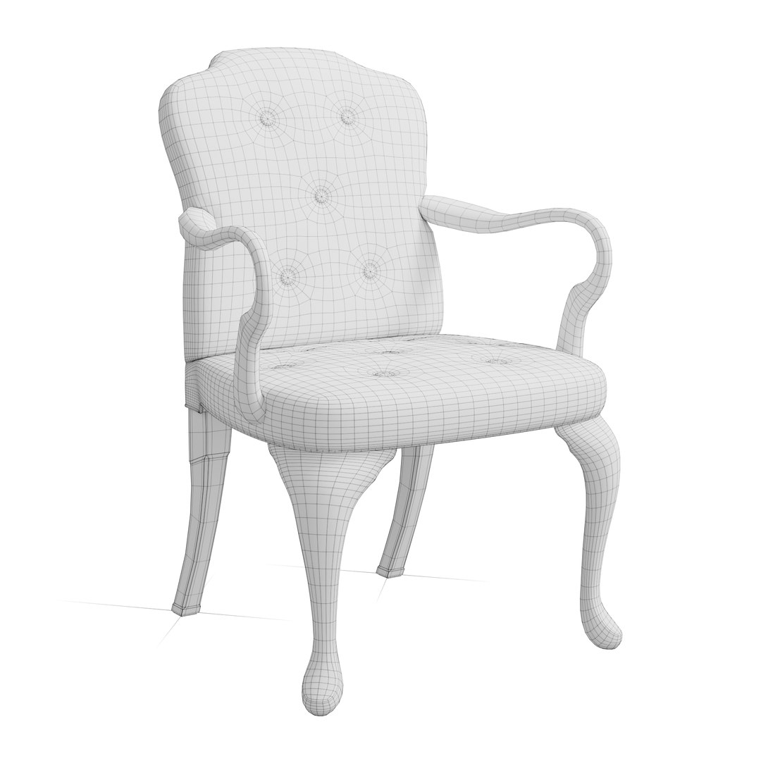 Frances Chair 3D Model - TurboSquid 2274909