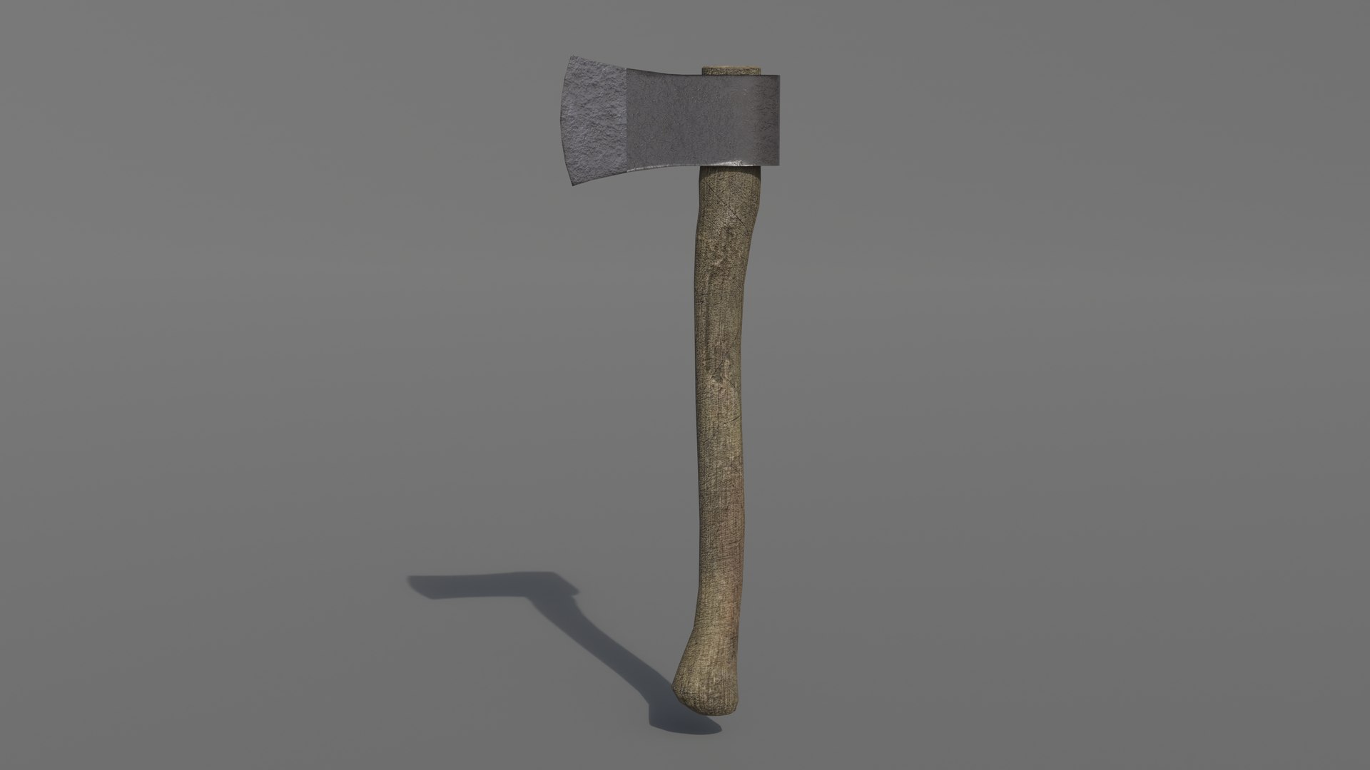3D One Hand Axe Low Poly - TurboSquid 1784437