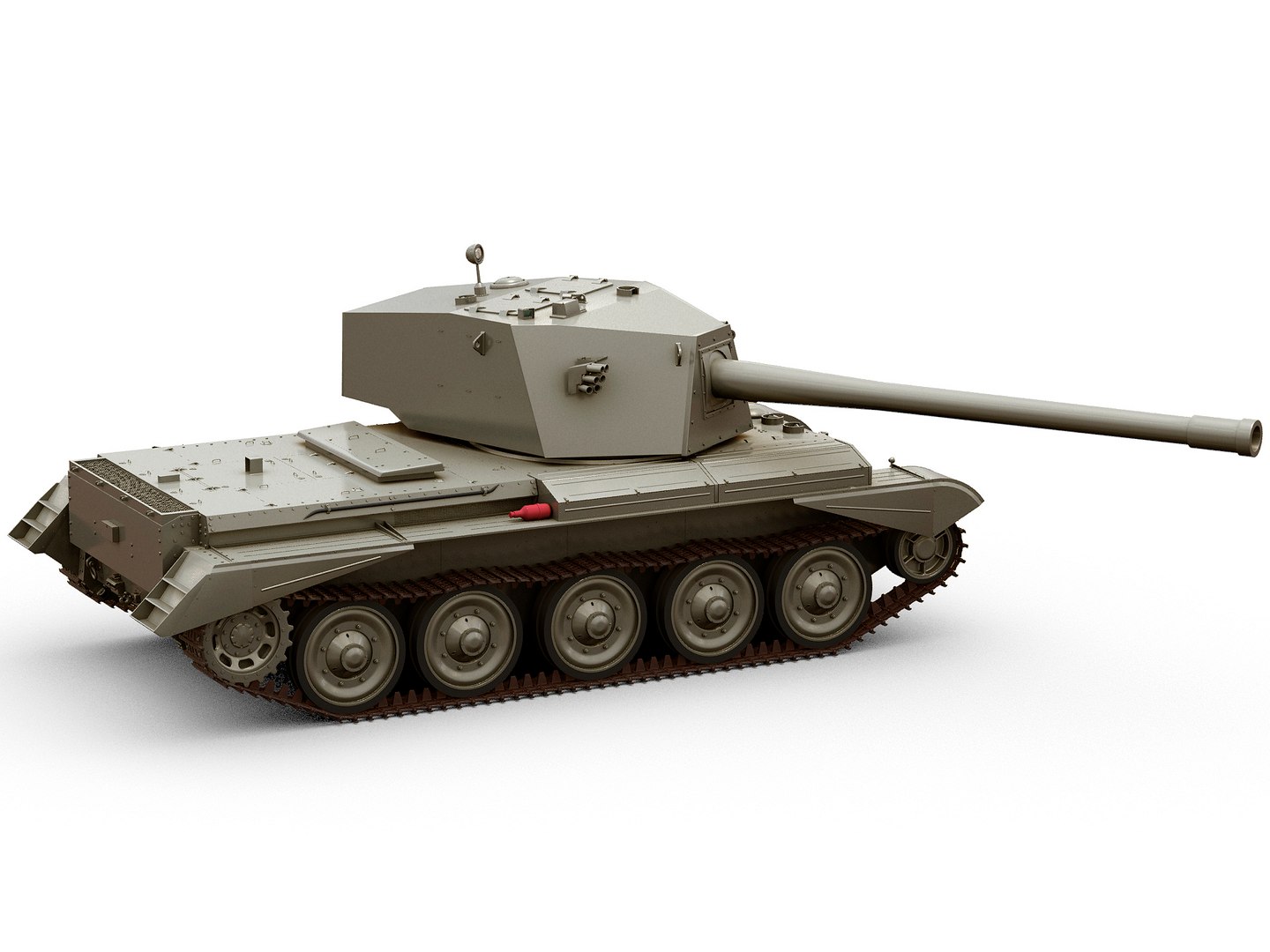 3D Charioteer FV4101 Tank - TurboSquid 2200116