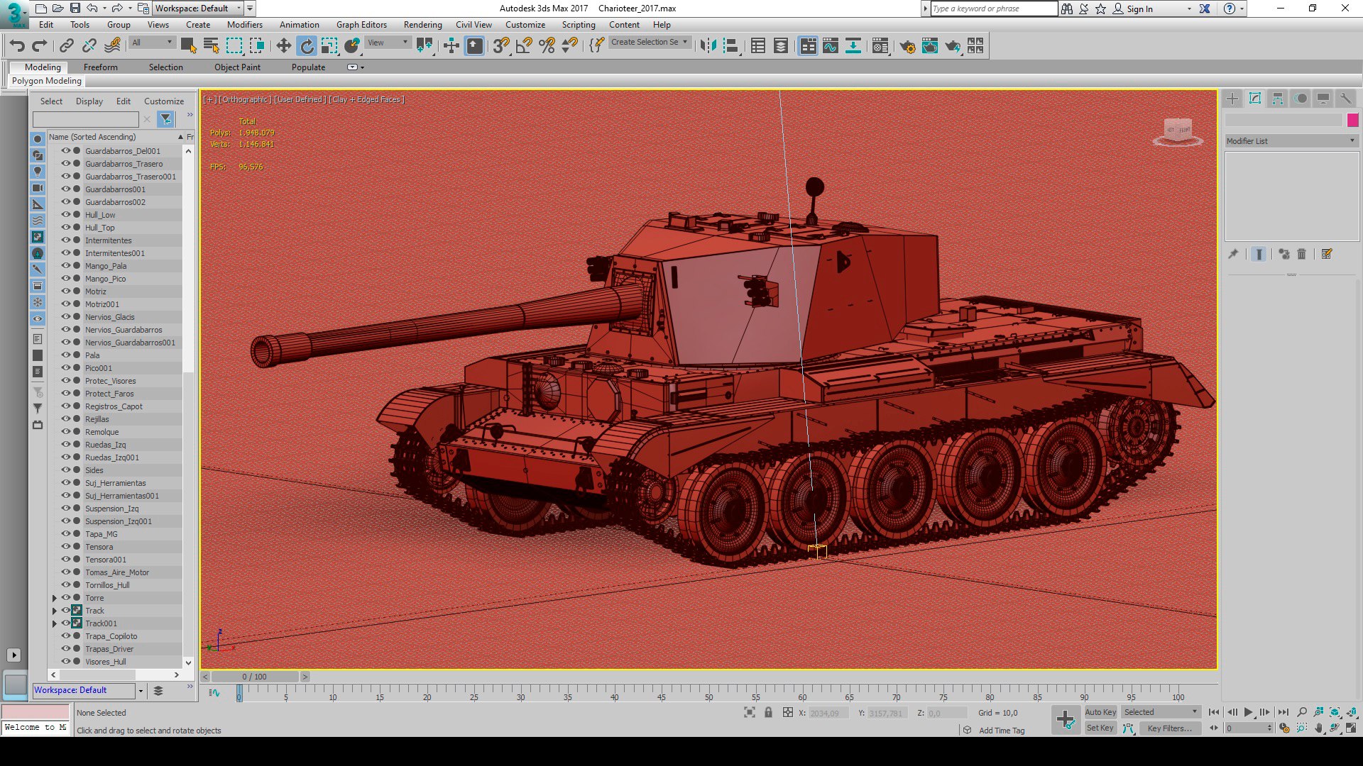 3D Charioteer FV4101 Tank - TurboSquid 2200116