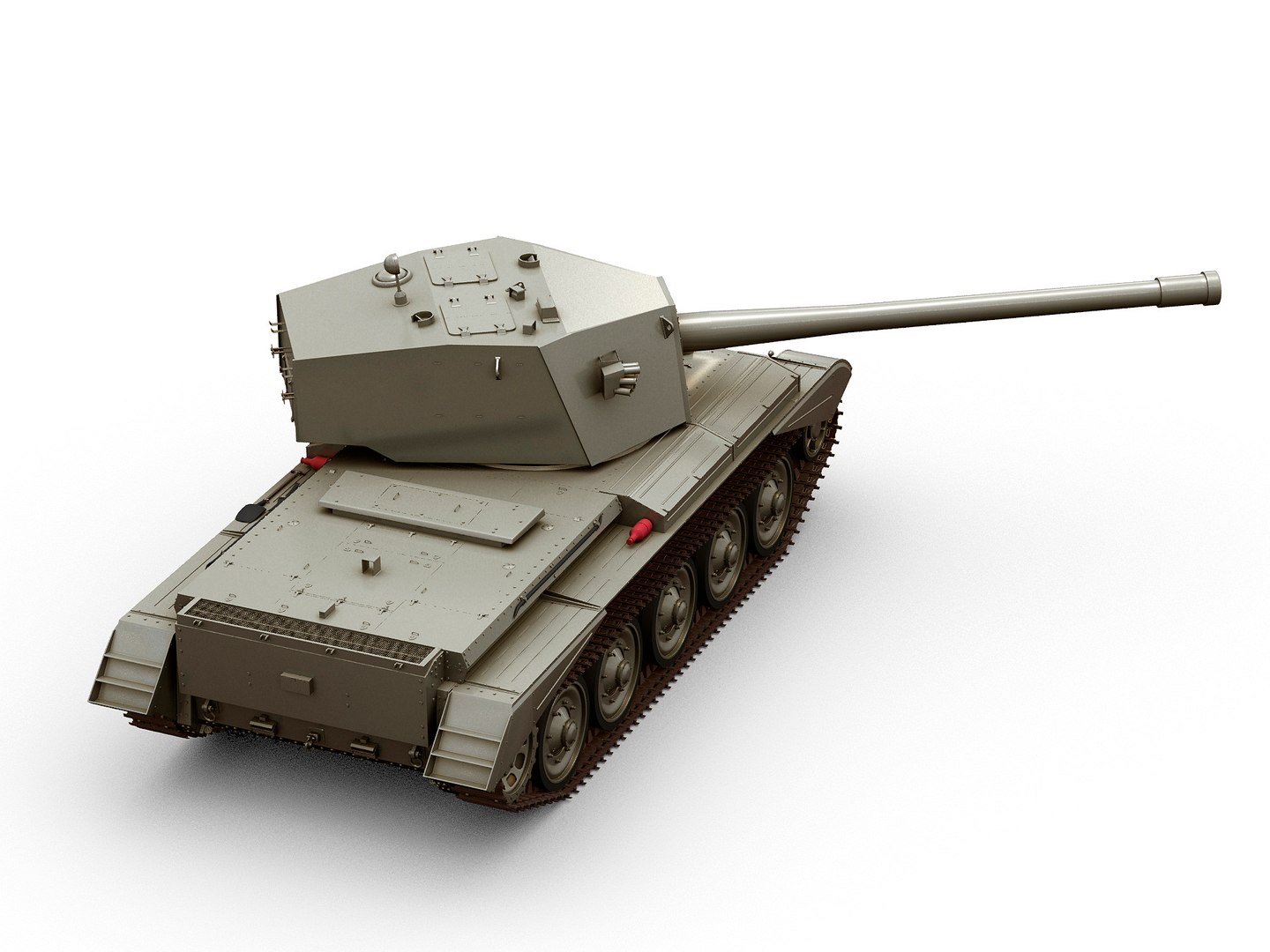 3D Charioteer FV4101 Tank - TurboSquid 2200116