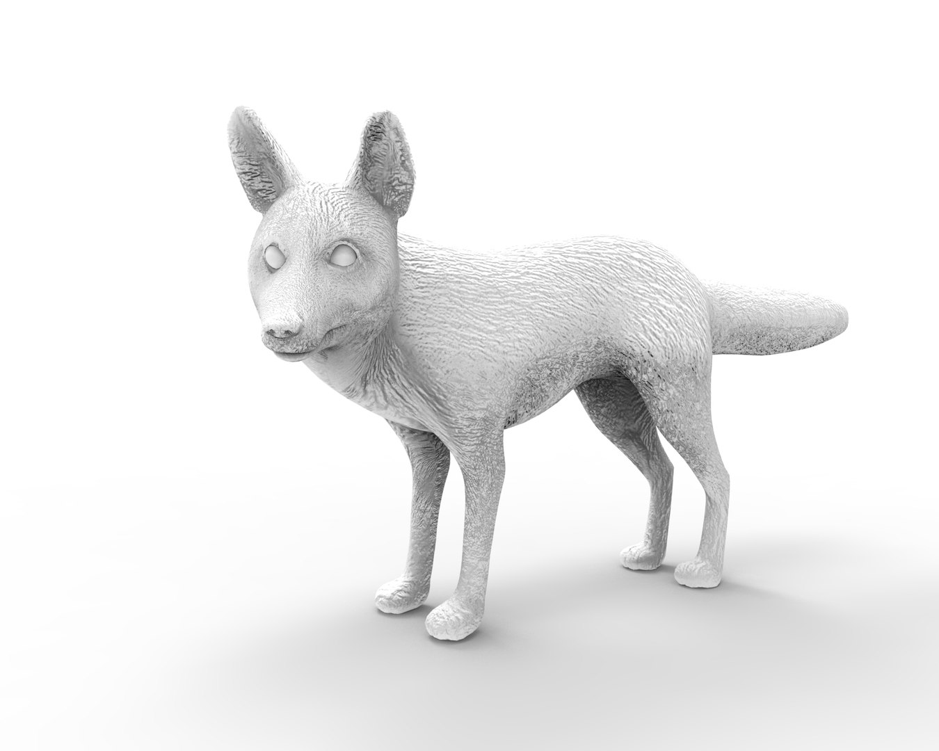 Fox Rigged 3D Model - TurboSquid 1205850