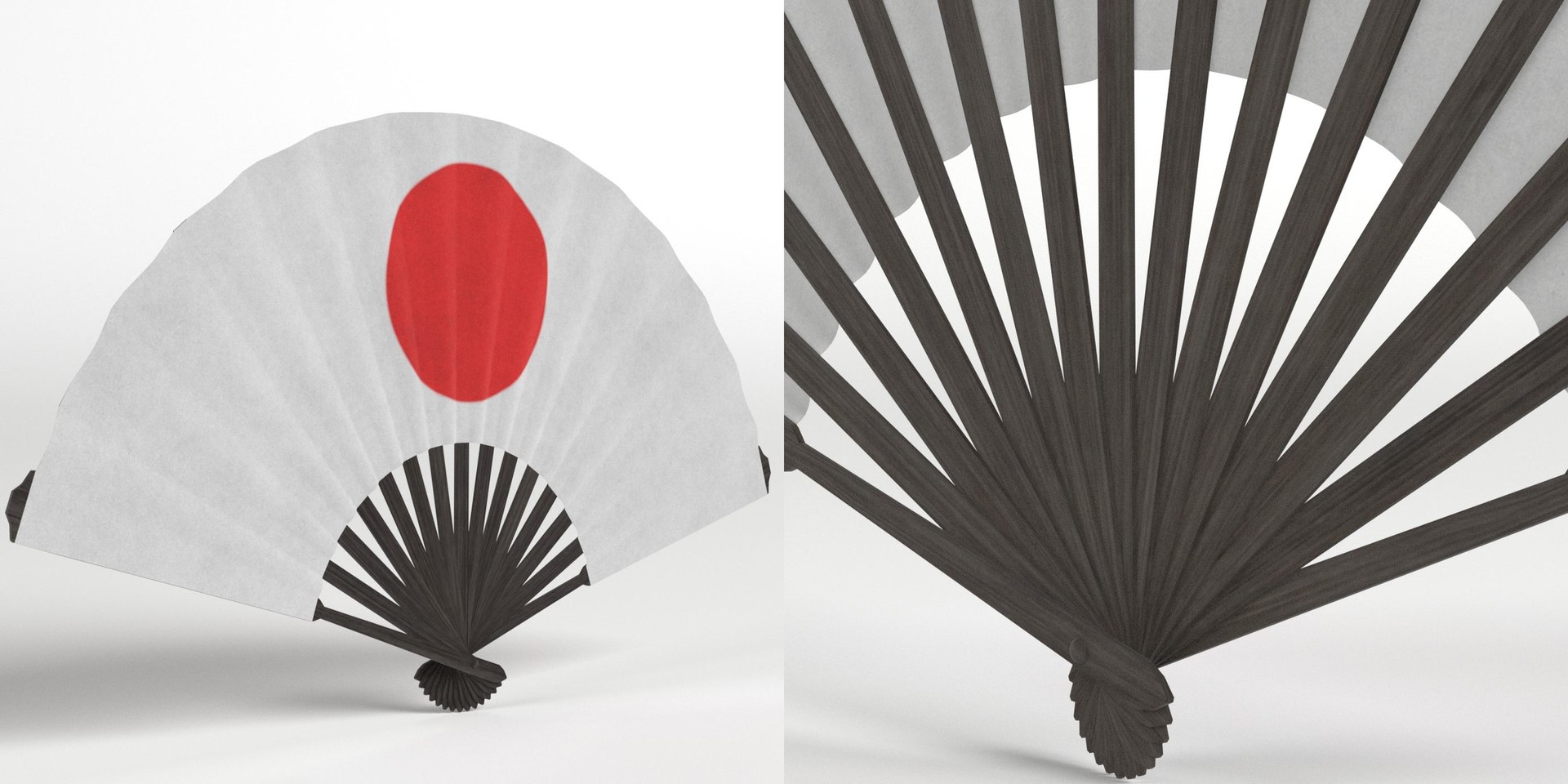 3D Folding Fan Model - TurboSquid 1386619
