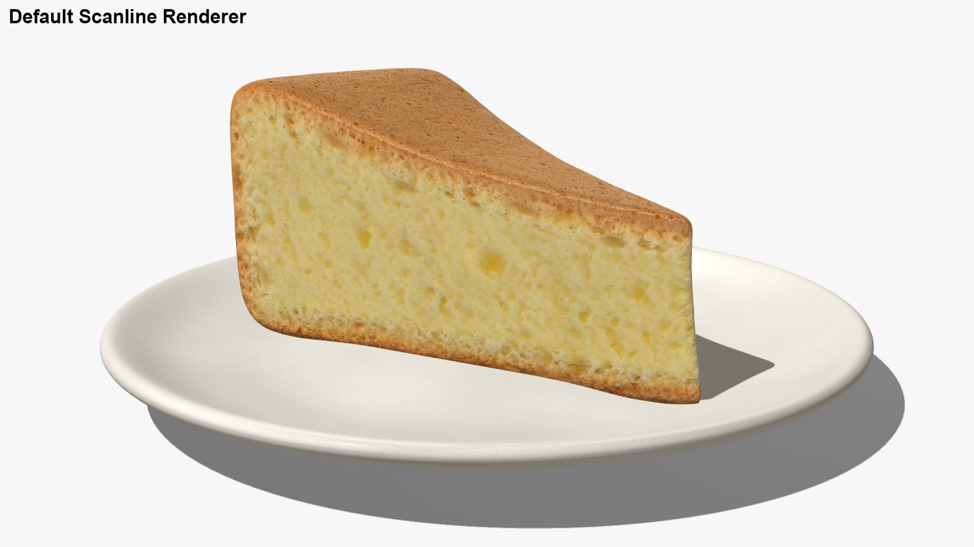 Sponge Cake 3D - TurboSquid 2050193