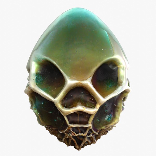 modelo 3d Alien Bone Egg - TurboSquid 1970609