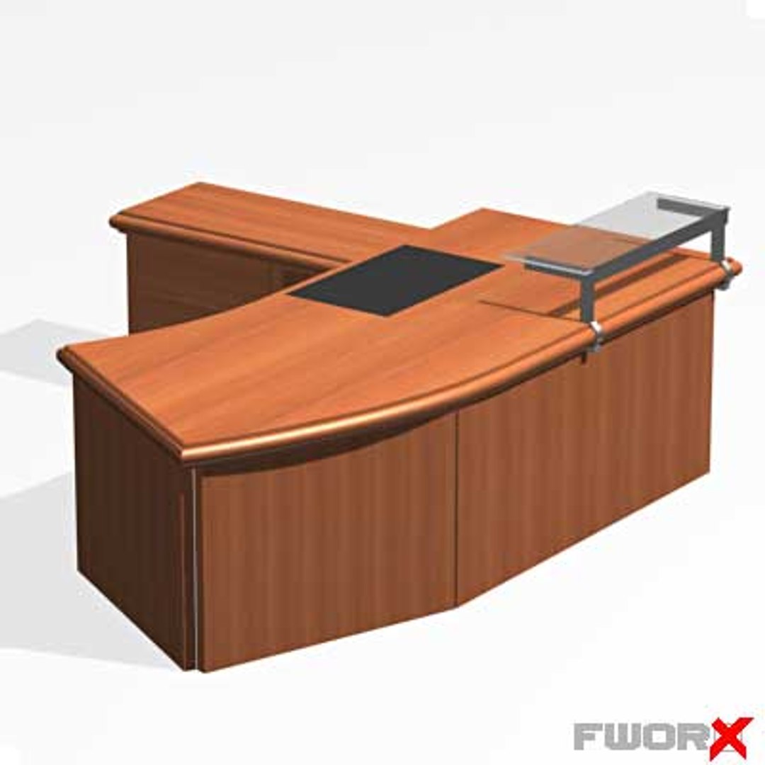 3d Model Desk Office