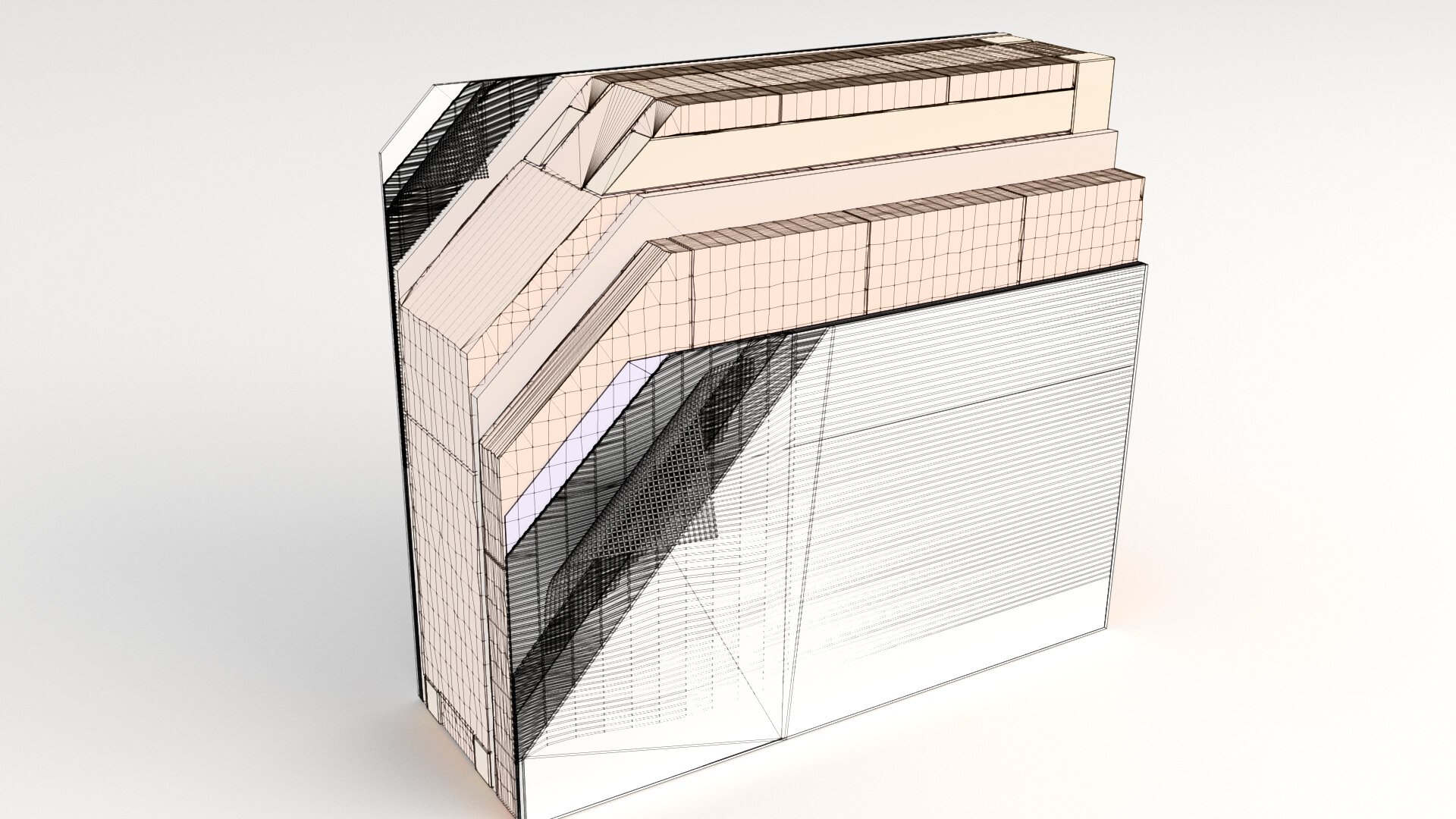 3D information wall passive model - TurboSquid 1529121