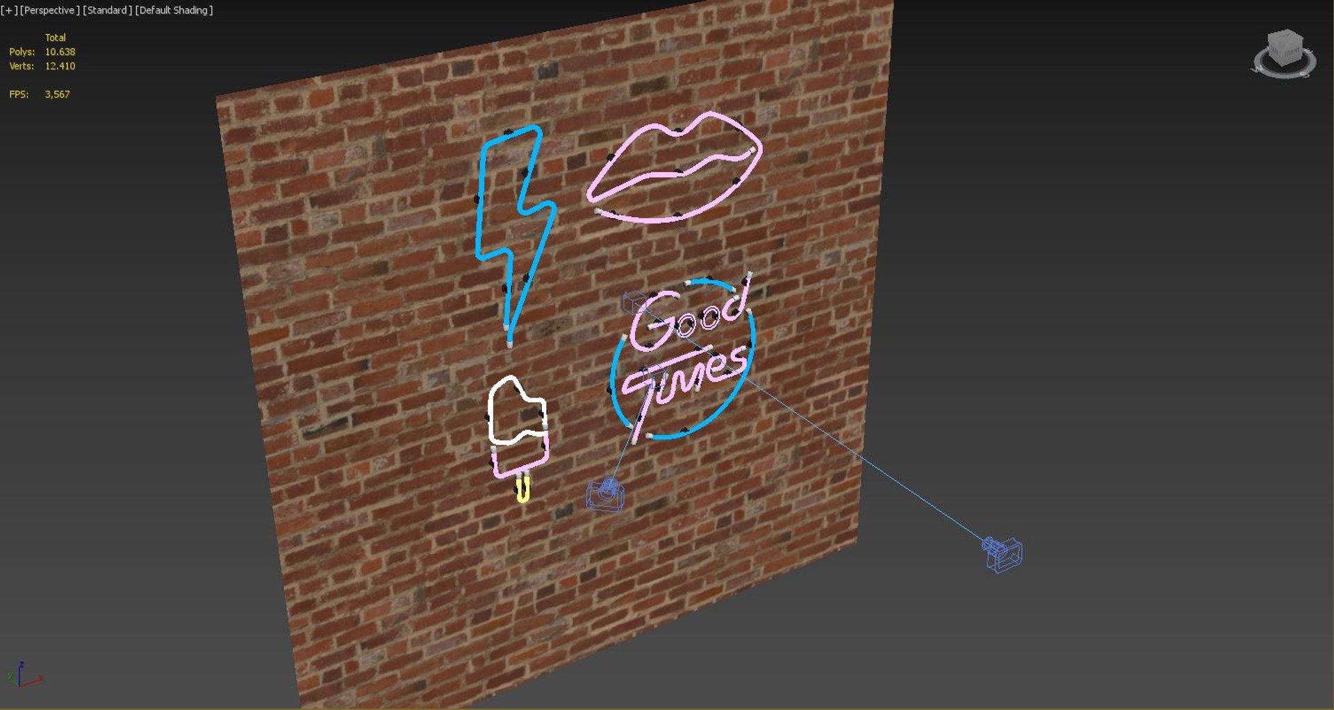 Neon Light Signs 3D Model - TurboSquid 1805713