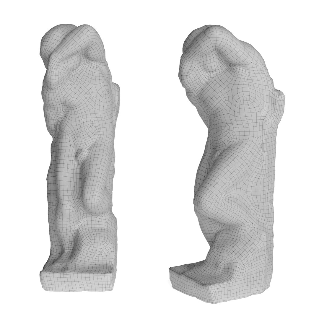 Michelangelo Young Man Sculpture 3D Model - TurboSquid 1902517