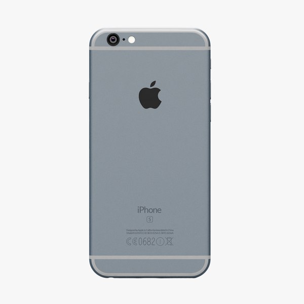 iphone 6s space grey c4d