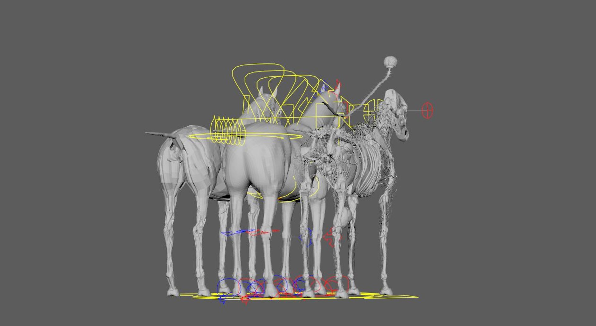 3D rigged tail jump model - TurboSquid 1386937