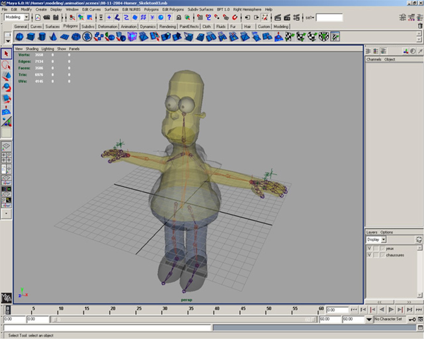 3d Model Homer Simpson