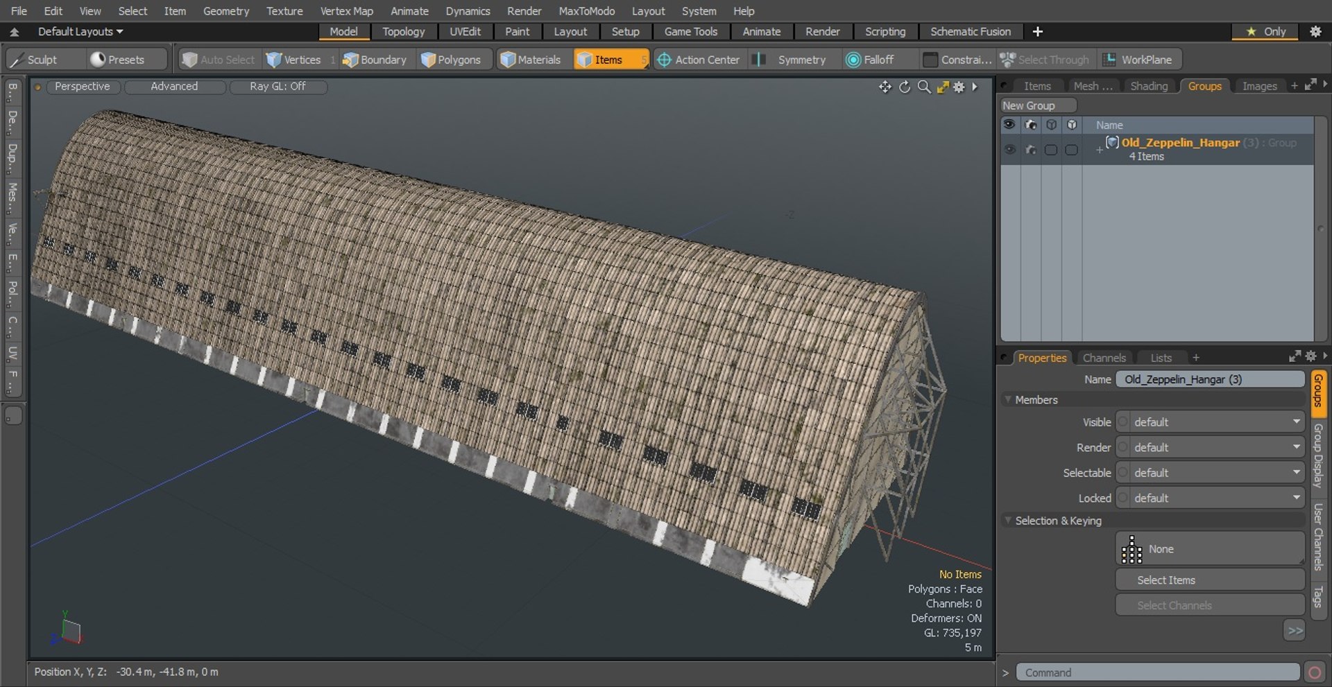 3D Old Zeppelin Hangar Model - TurboSquid 1875935