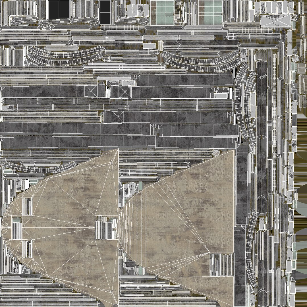 3D Old Zeppelin Hangar Model - TurboSquid 1875935