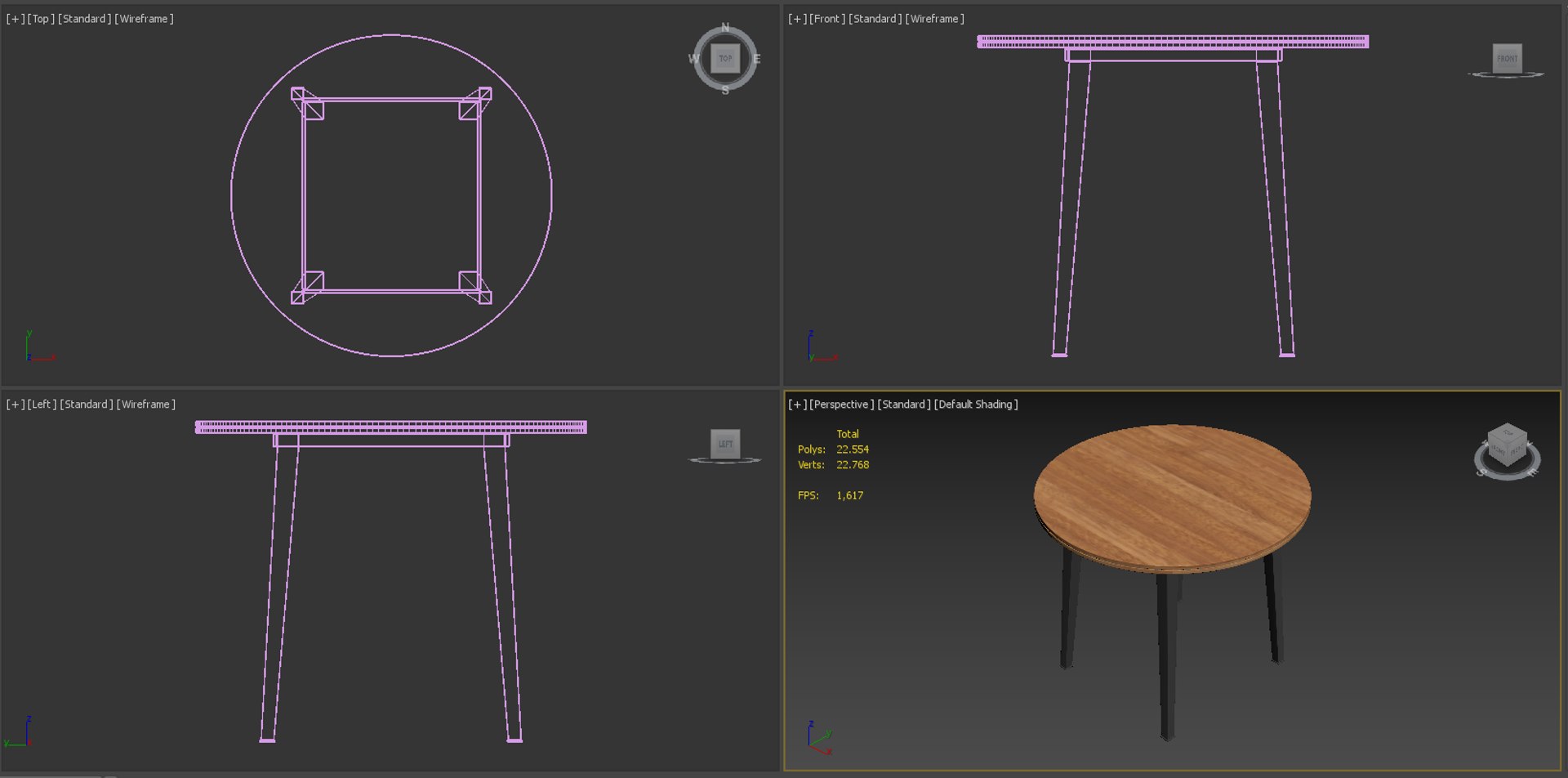 3D Modern Office Workstation Table Model - TurboSquid 2166278