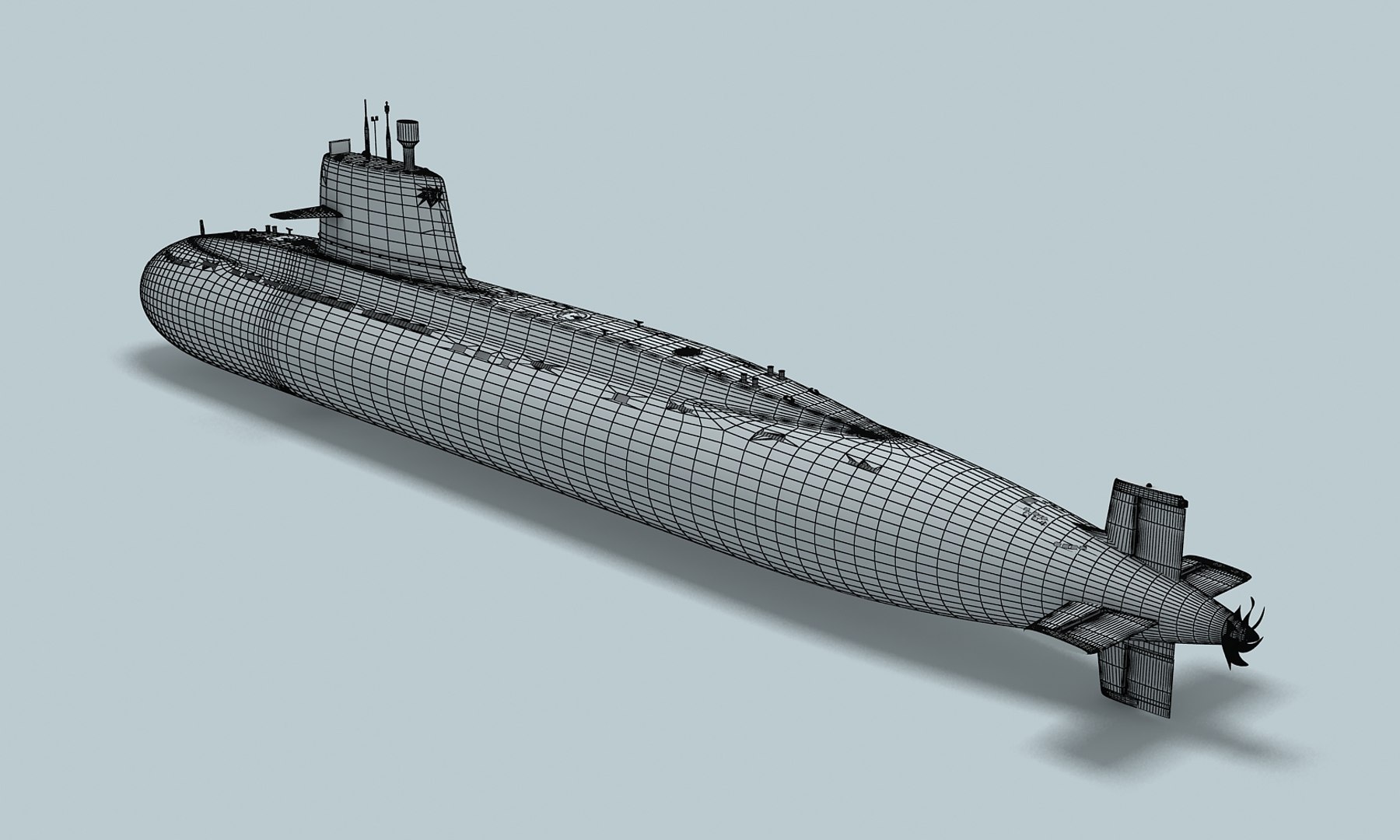 Type 093 Chinese Submarine 3D Model - TurboSquid 1344595