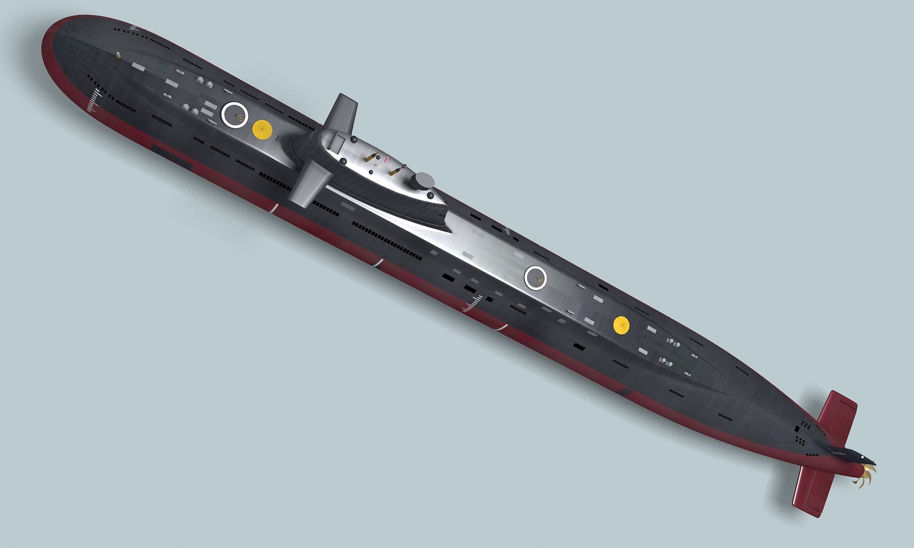 Type 093 Chinese Submarine 3D Model - TurboSquid 1344595