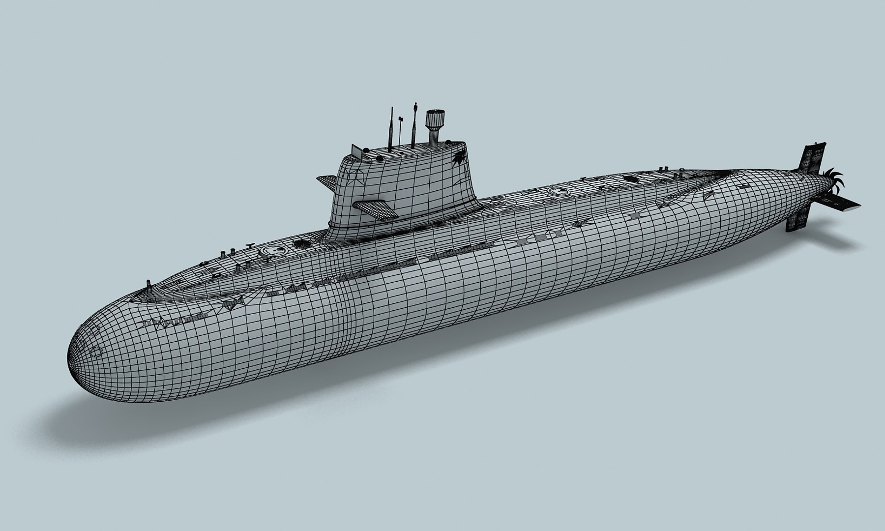 Type 093 Chinese Submarine 3D Model - TurboSquid 1344595