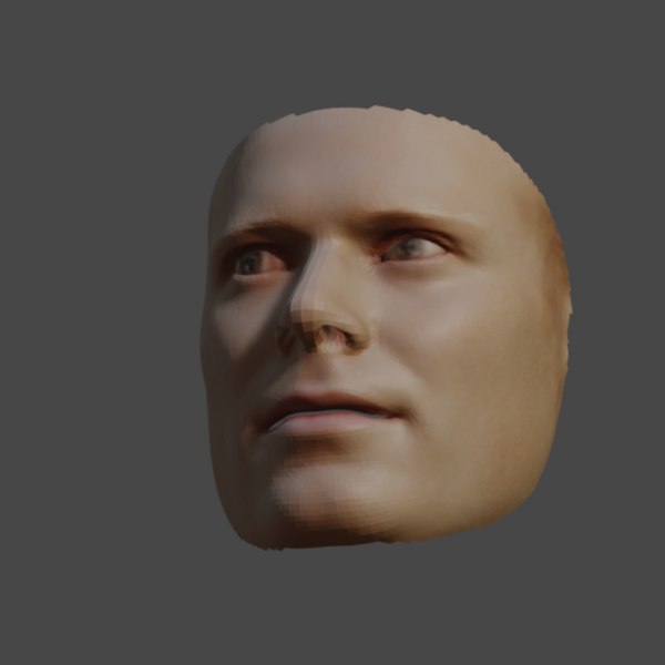 Anthony Mackie Face - R1 3D - TurboSquid 1972304