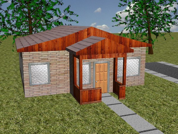Free 3D Cottage Models | TurboSquid