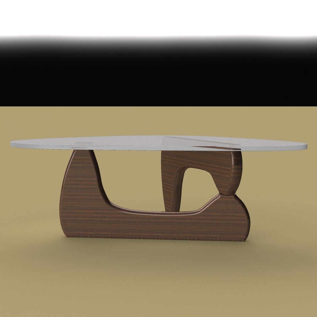 3d Model Noguchi Table
