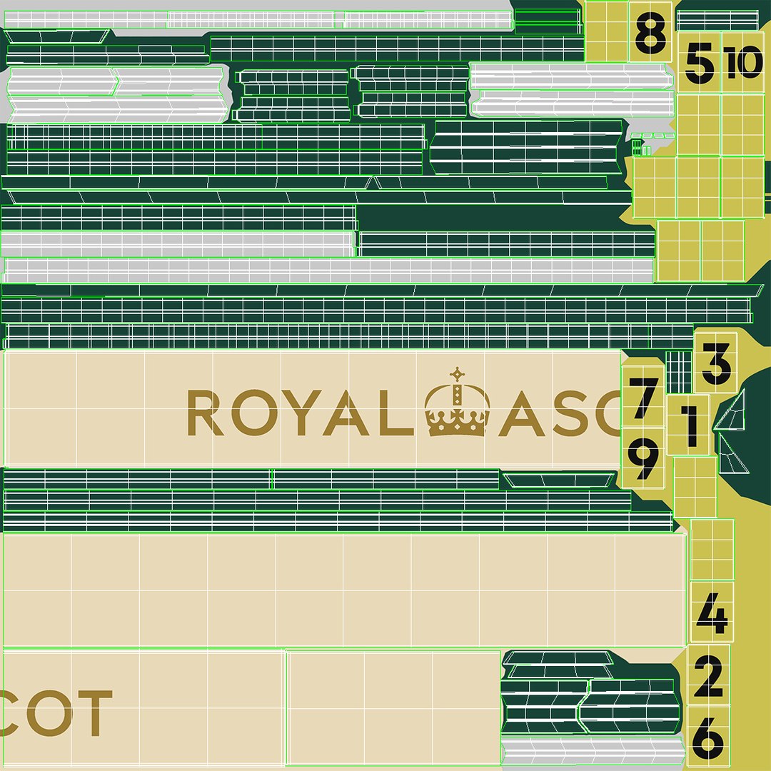 Horse Racing Starting Gates 3D Model - TurboSquid 1645174