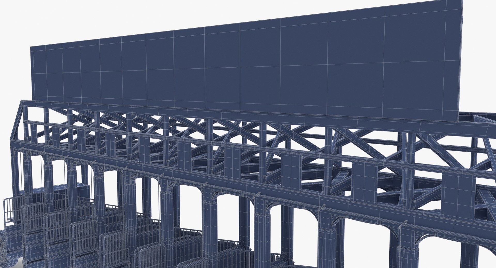 Horse Racing Starting Gates 3D Model - TurboSquid 1645174