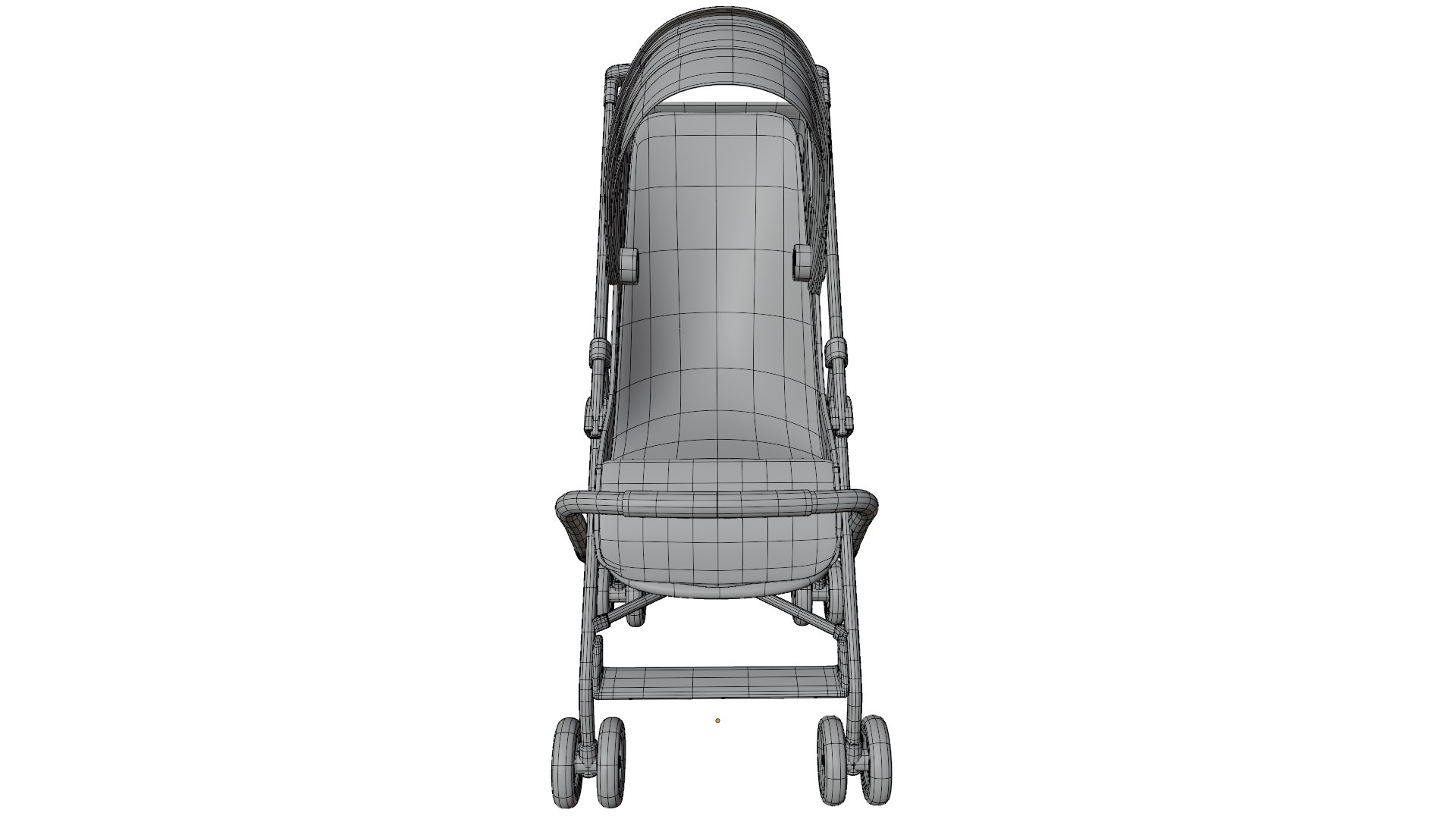 Baby Stroller 3D Model - TurboSquid 2232345