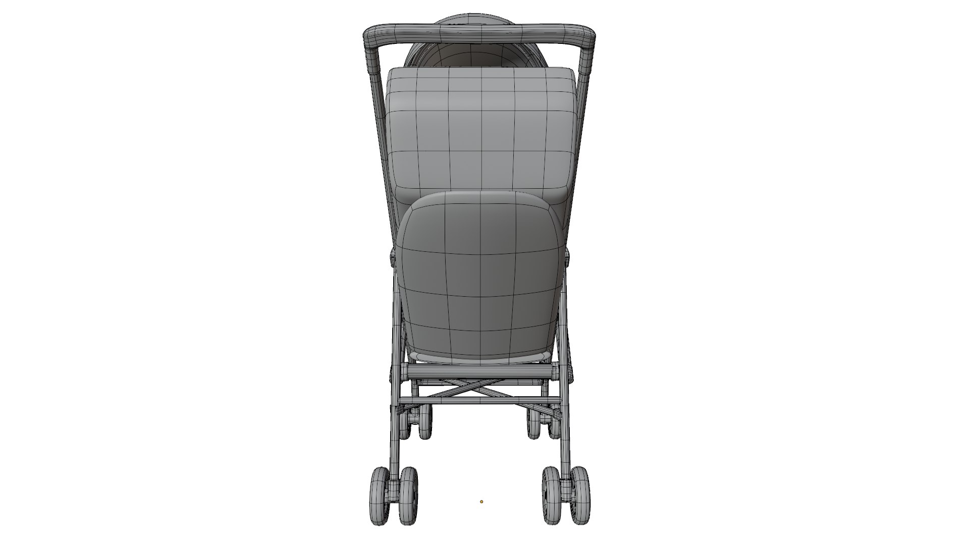 Baby Stroller 3D Model - TurboSquid 2232345