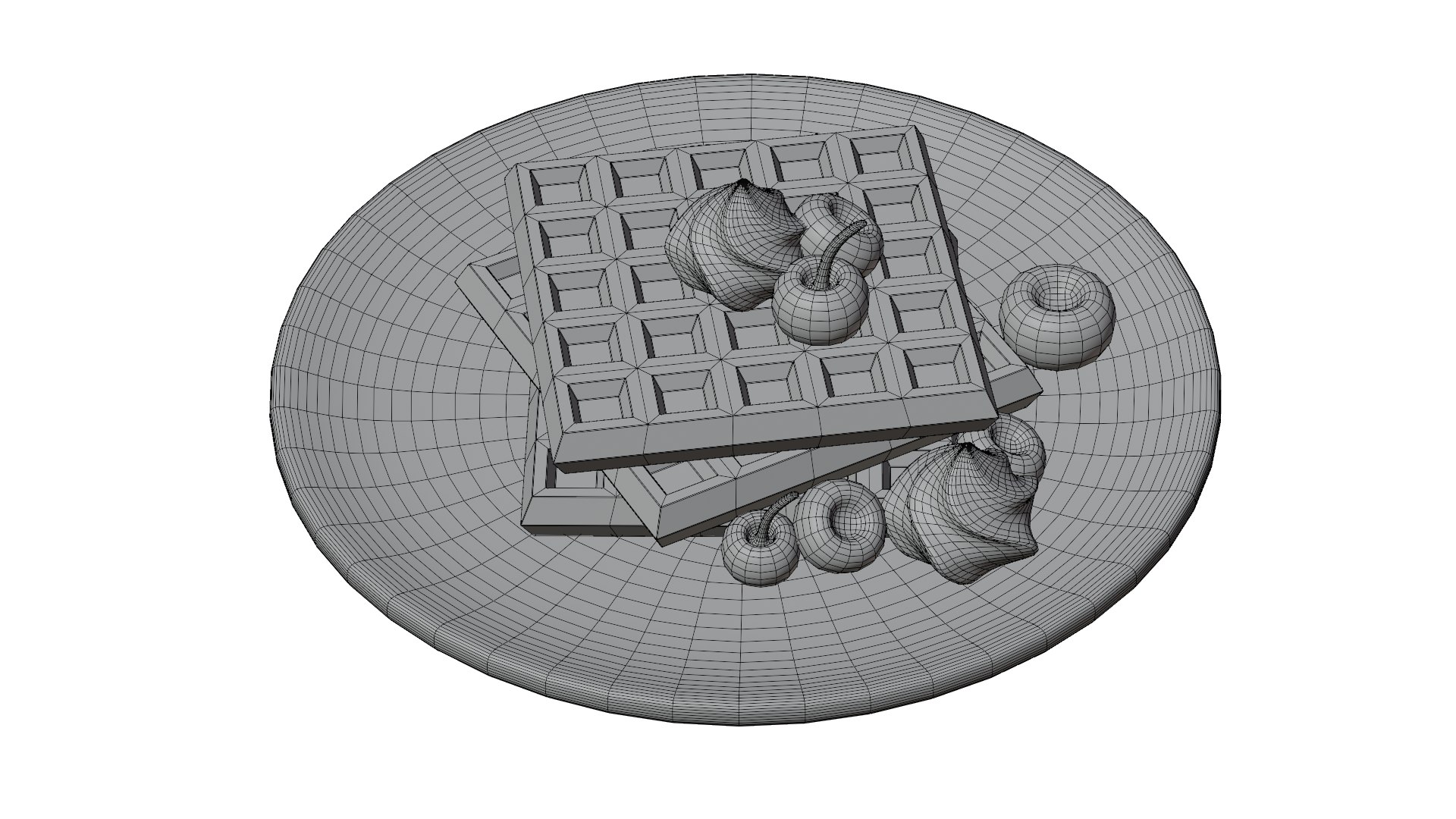 Breakfast 3D Model - TurboSquid 1972508