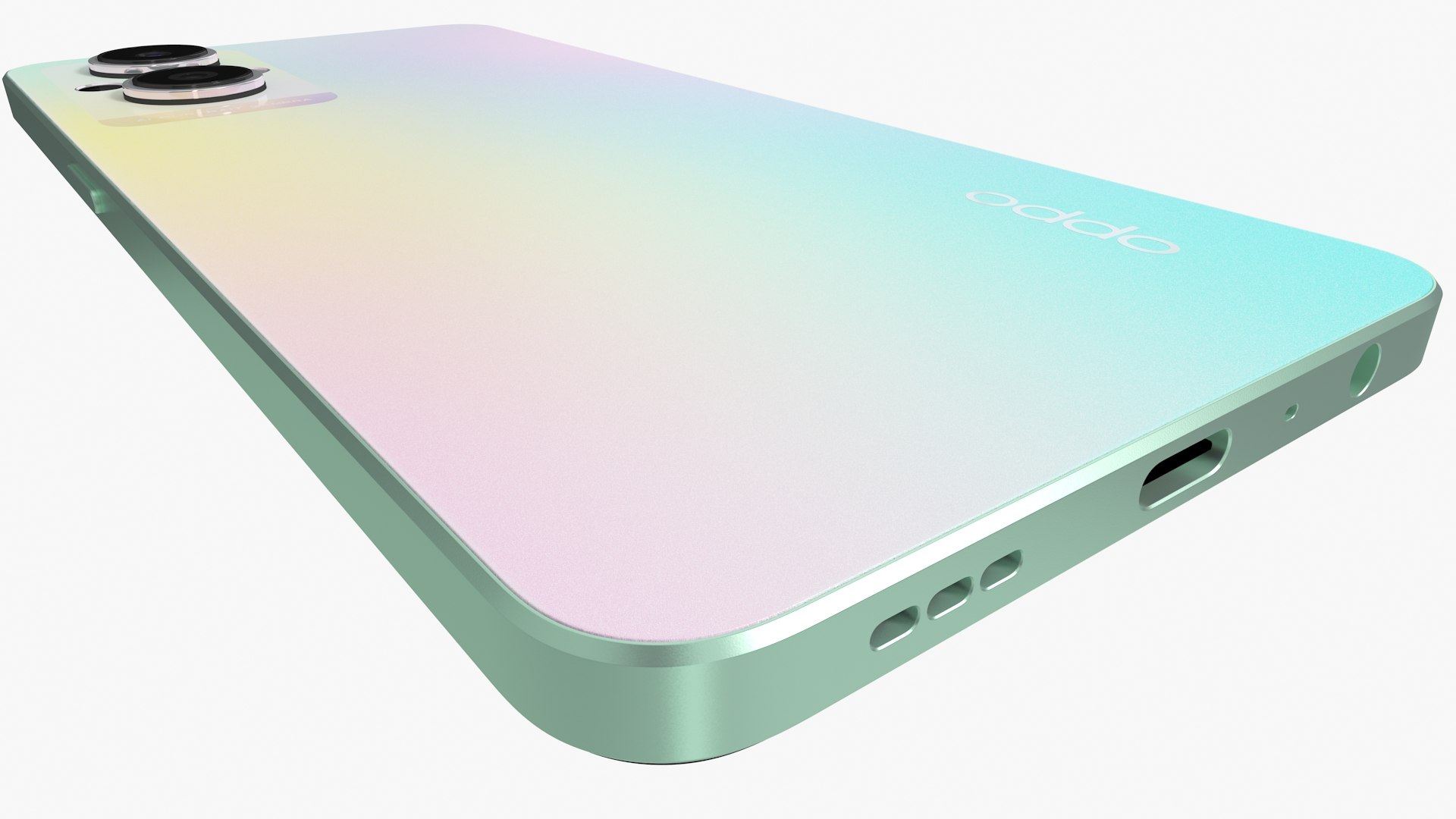 OPPO Reno 7-8 Lite 5G Silver 3D Model - TurboSquid 1975757