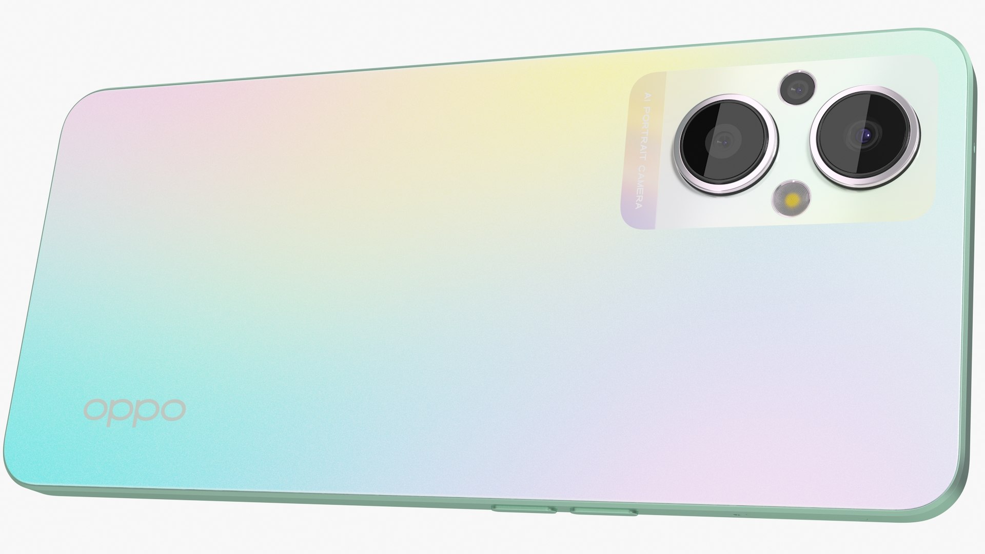 OPPO Reno 7-8 Lite 5G Silver 3D Model - TurboSquid 1975757