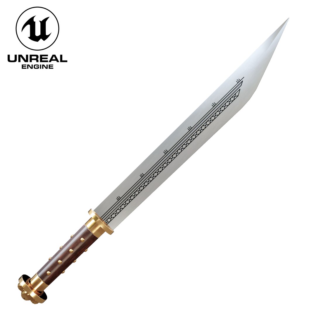 Merovingian Seax 3D Model - TurboSquid 1571449