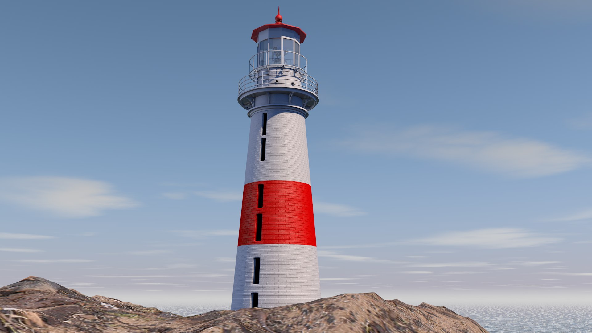 3D Lighthouse Structure - TurboSquid 1494829