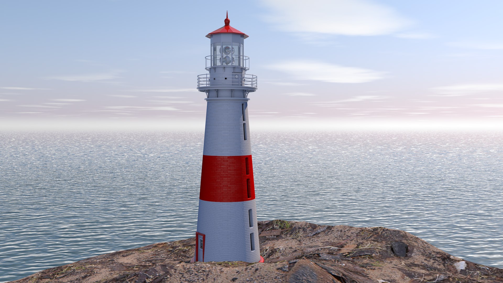 3D Lighthouse Structure - TurboSquid 1494829