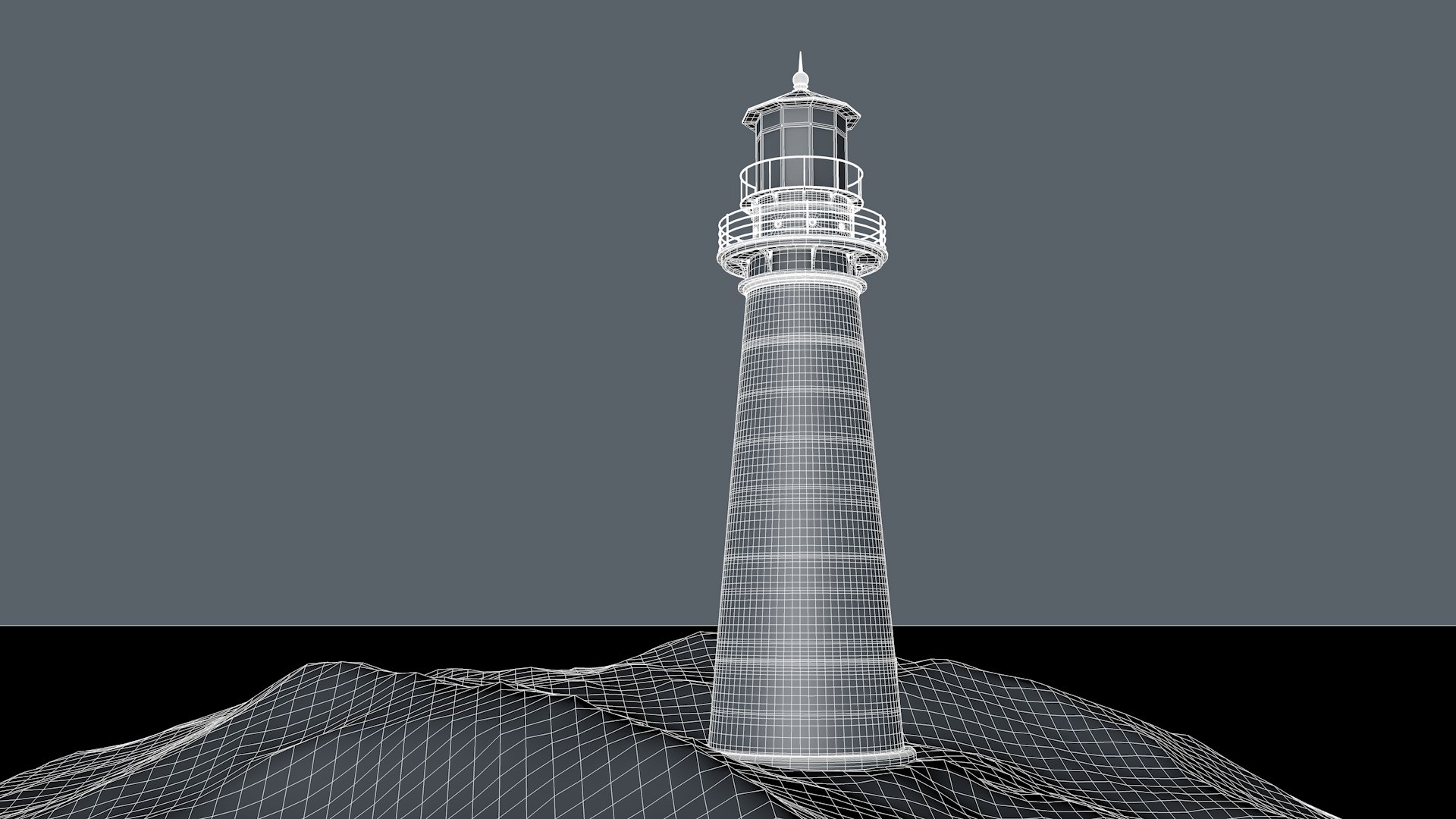 3D Lighthouse Structure - TurboSquid 1494829