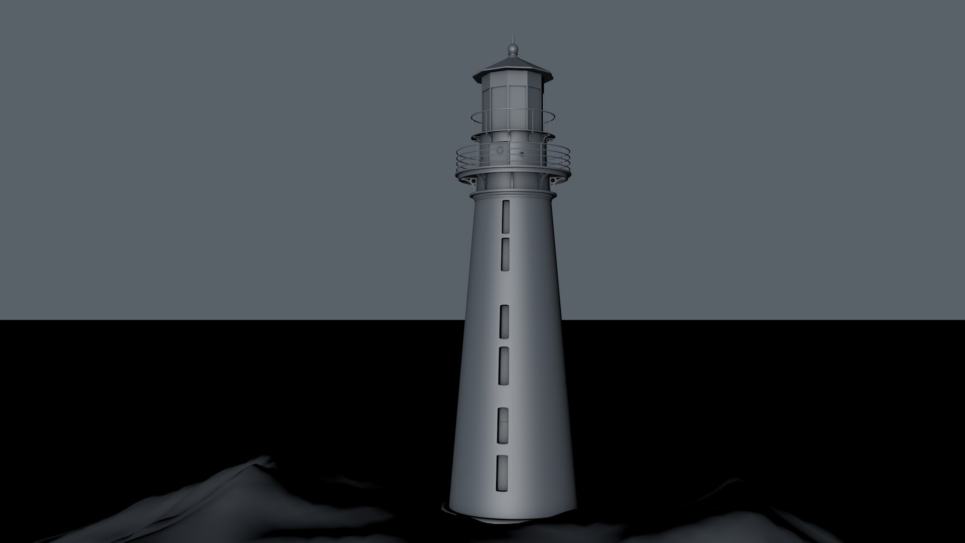 3D lighthouse structure - TurboSquid 1494829