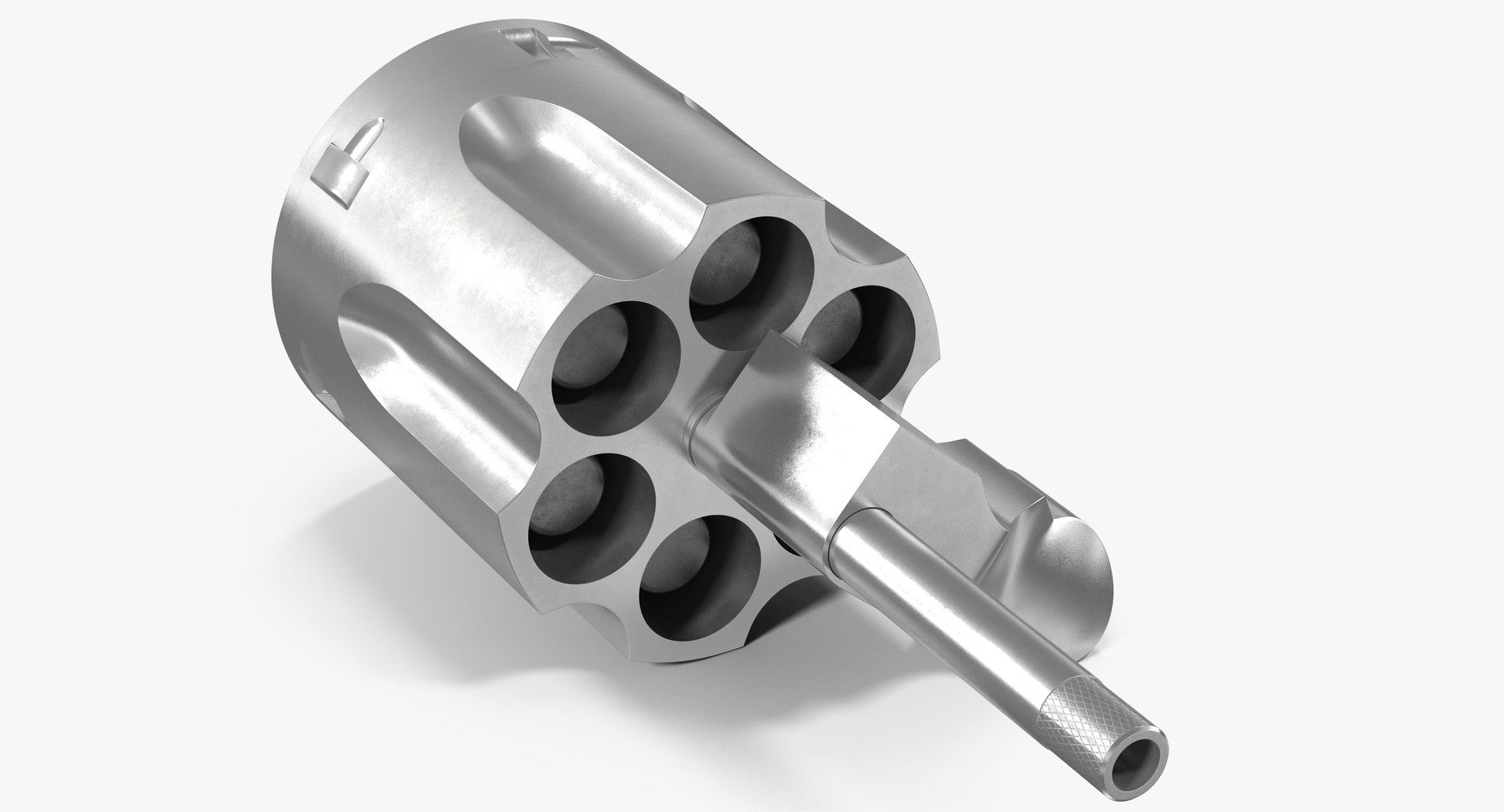 3D ejector rod cylinder stainless steel model - TurboSquid 1233105