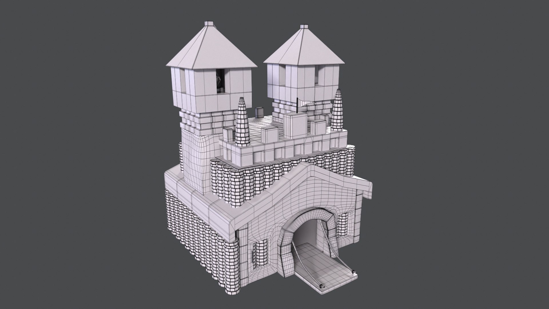 Town Hall 3D - TurboSquid 2182083