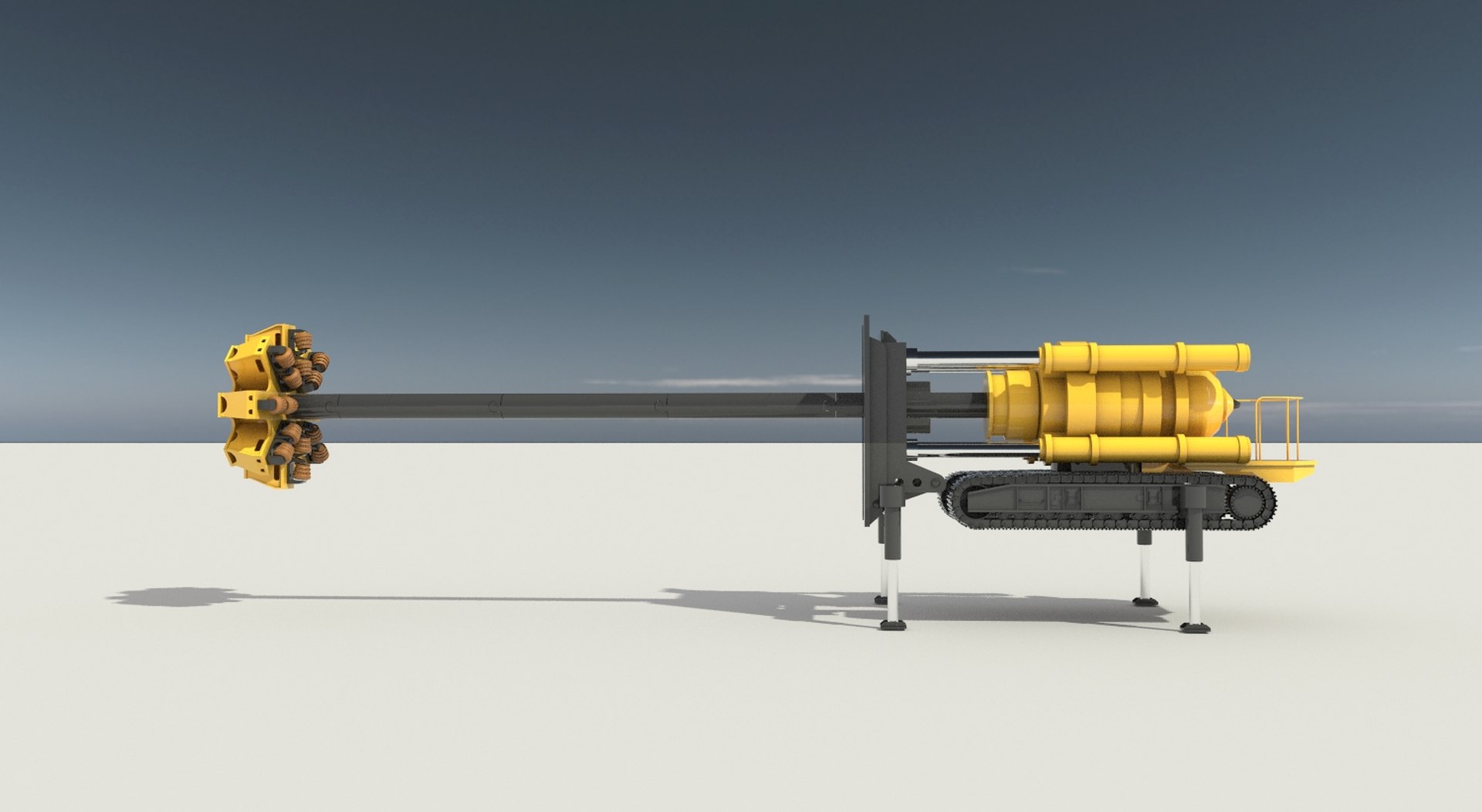 Raise Boring Rig 3D - TurboSquid 1187064