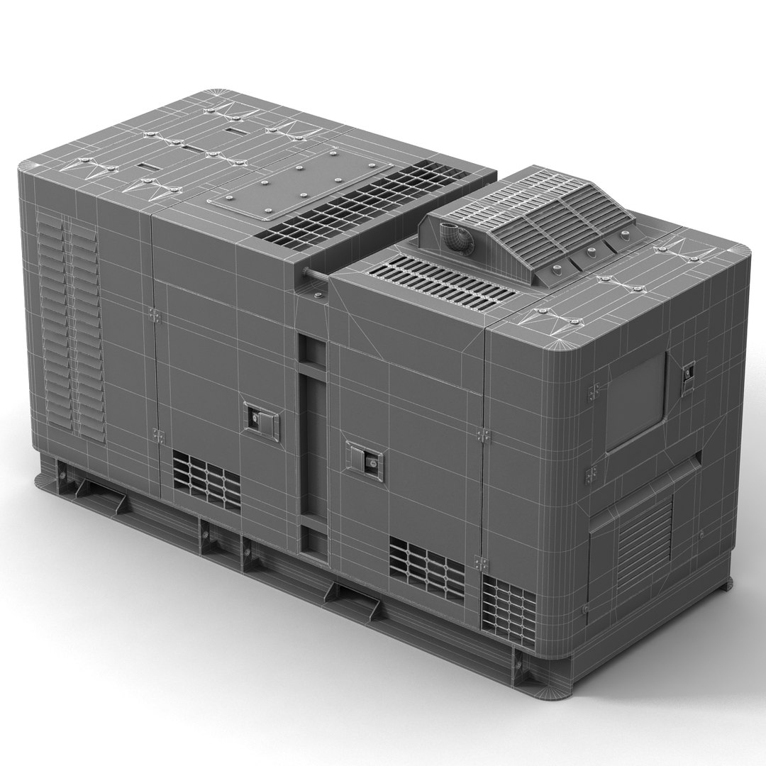 generator power 3d model