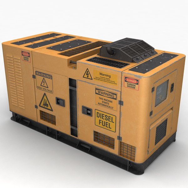3D Genset Models | TurboSquid