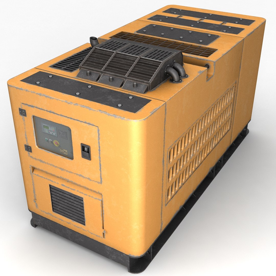 Generator Power 3d Model