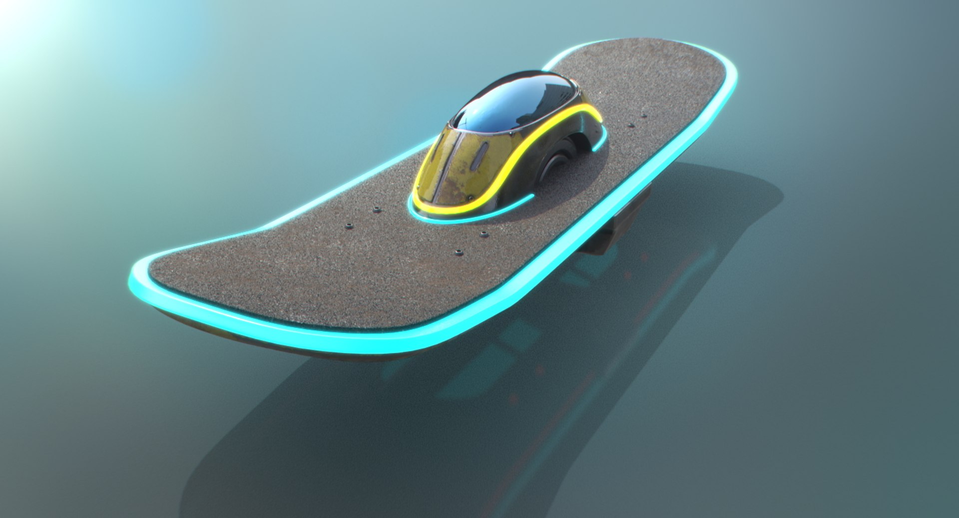 3D future skate model - TurboSquid 1349884